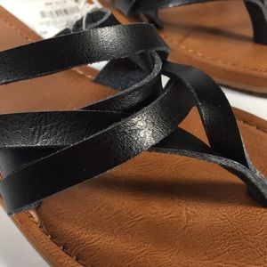 Universal Thread | Shoes | Universal Thread Maritza Black Strappy Boho ...